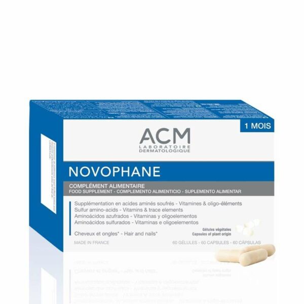 Novophane X 60 Capsulas Ecopharma | Dermalife