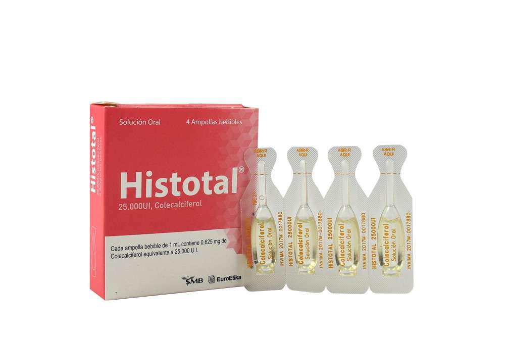 Histotal 25000 Ui X 4 Amp Bebibles - Dermalife