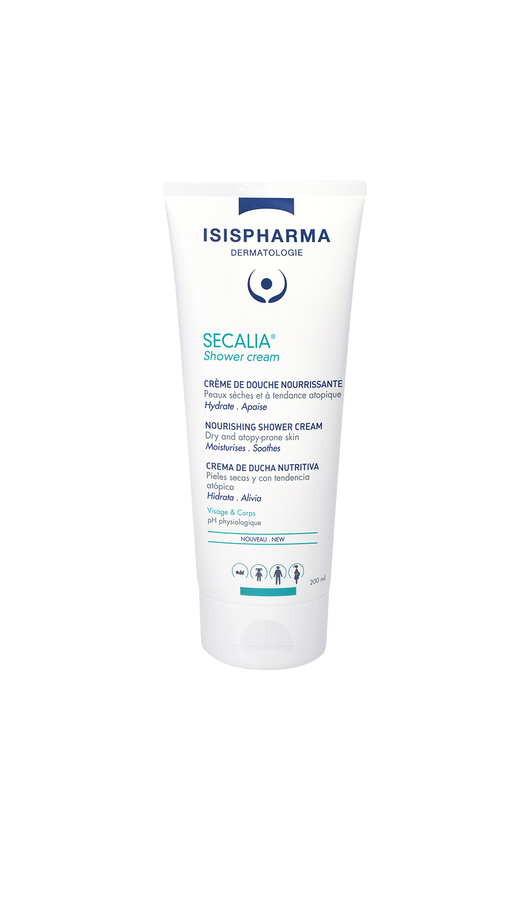 Secalia Shower Cream X 400 Ml Isispharma - Dermalife