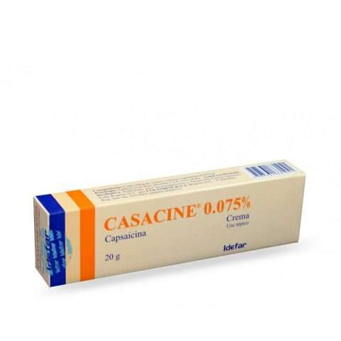 Casacine 0.075% Crema X 20Gr (Capsaicina) - Dermalife