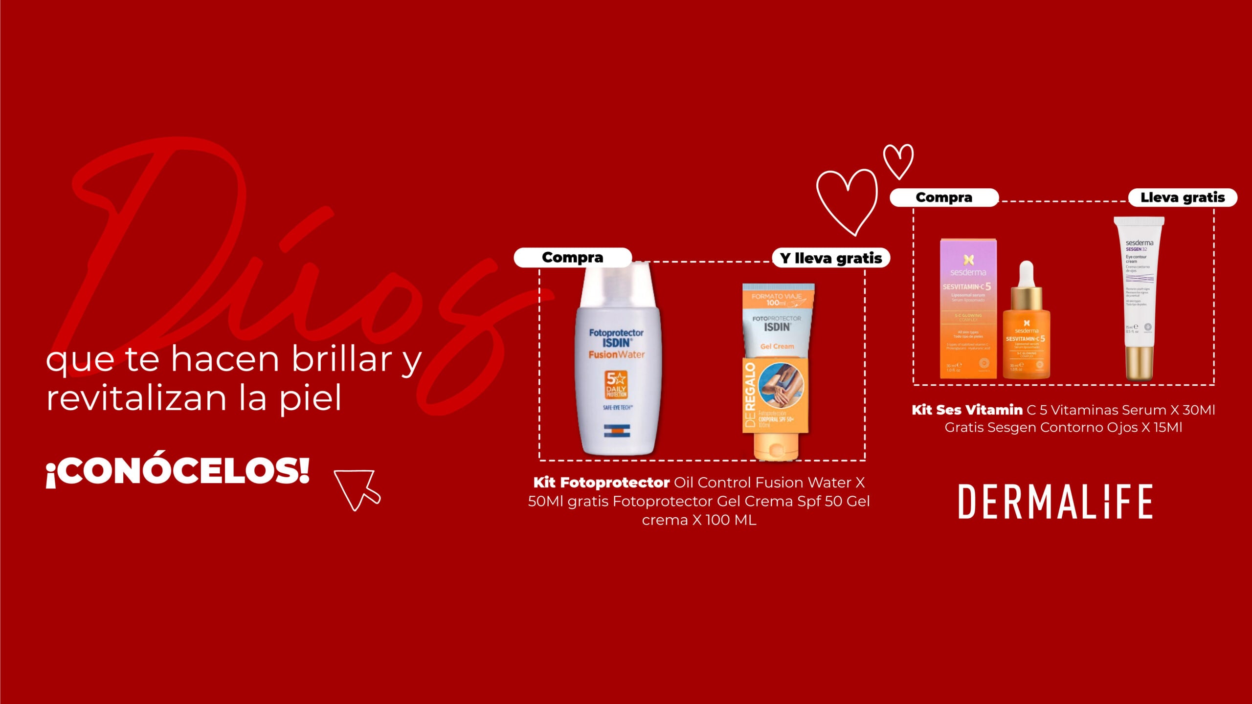 Productos para una piel radiante:- Dermalife